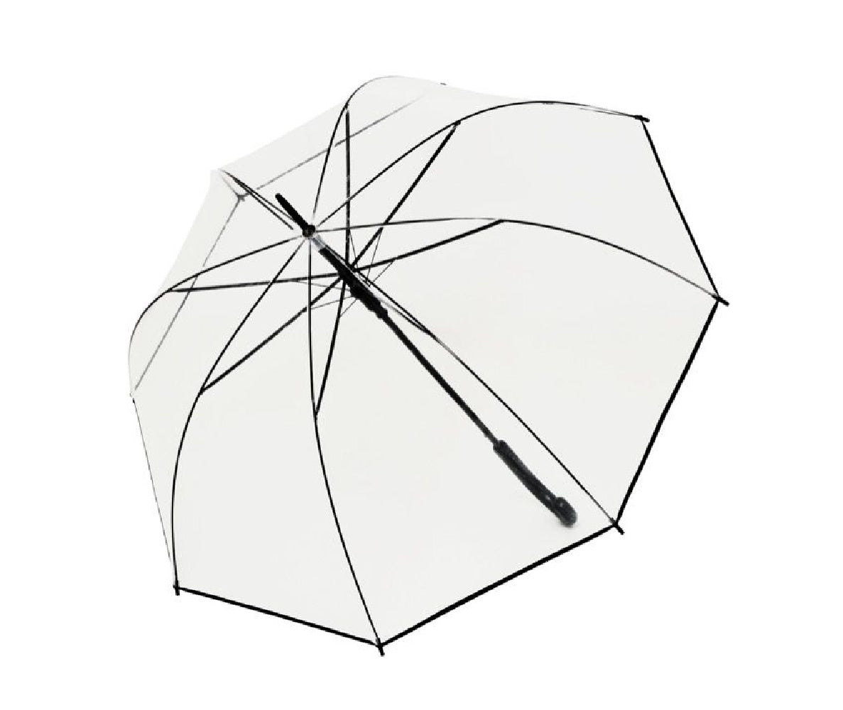 Doppler Derby Hit Long Automatic Stick Umbrella - Transparent – Burton ...